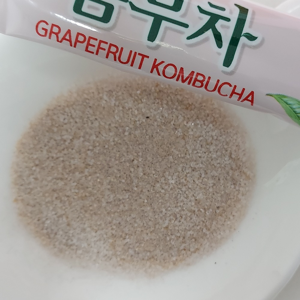인스턴트 콤부차 담터 콤부차 샤인머스캣과 자몽 Vs 티젠 파인애플 콤부차