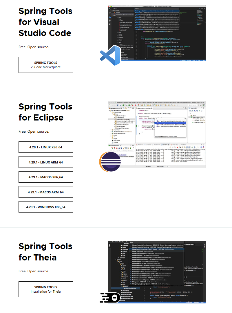 [Spring Boot] Spring Boot 툴 설치 URL