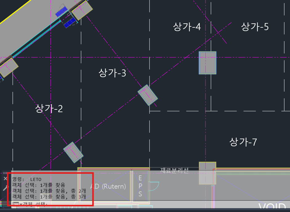 Cad캐드리습 Asumleto 캐드 면적합계 길이합계 리습을 알아보자