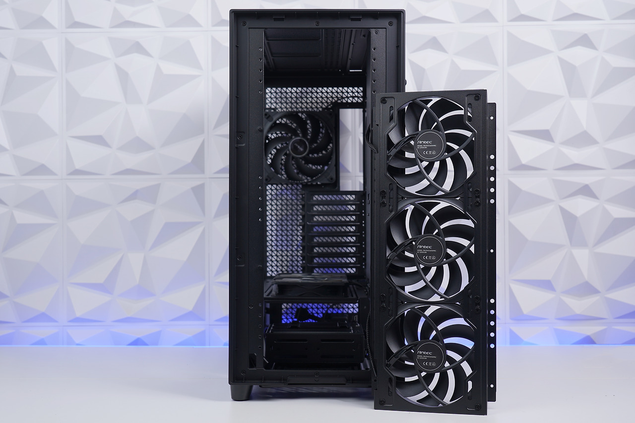 안텍 Flux Pro Mesh 블랙 컴퓨터 Pc 우드 케이스 추천 리뷰