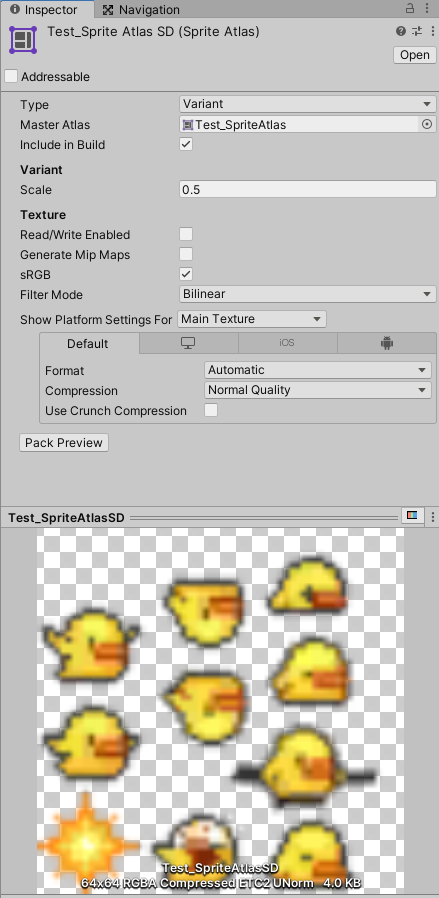 Unity Sprite Atlas [ + Sprite Sheet과 차이는?, Sprite Packer 멈춰! ]