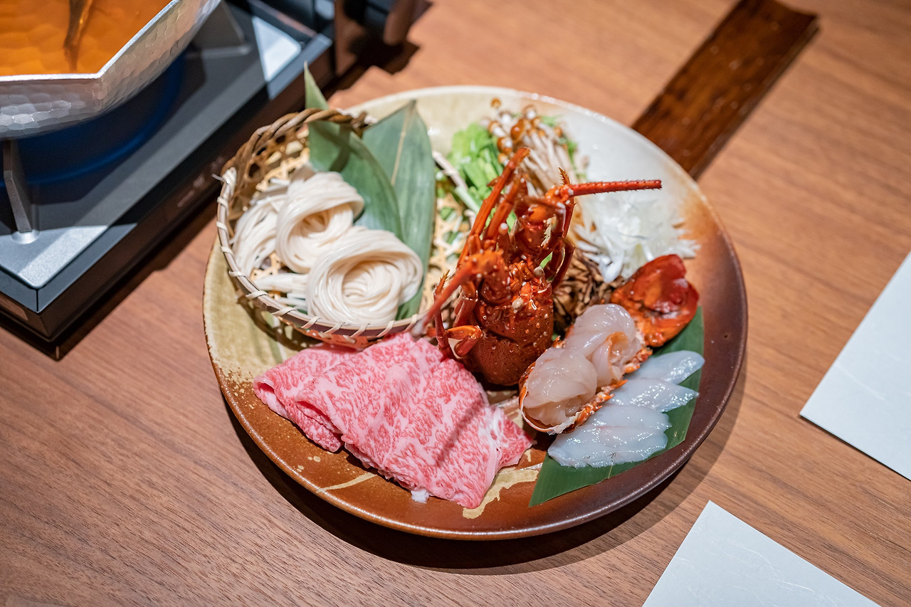호시노 리조트 카이 운젠의 맛있는 정식 요리가이세키 나가사키 싯포쿠 요리
