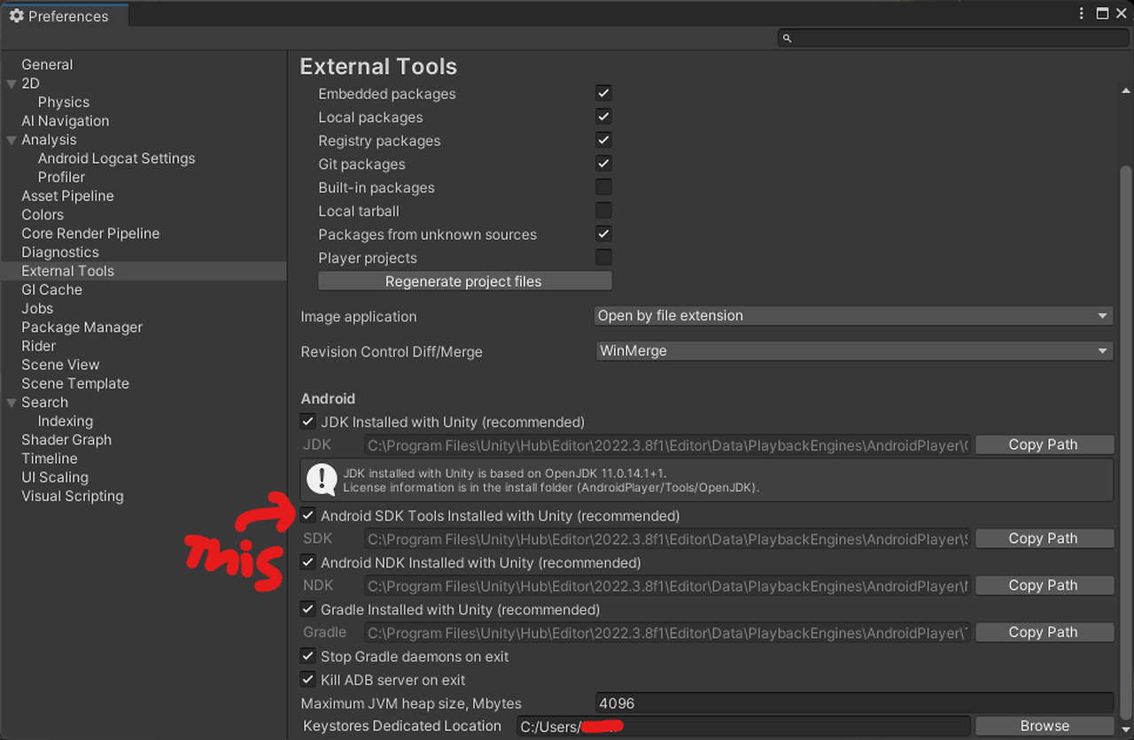 Target Android SDK not installed 해결을 위한 Android SDK설치(Command-line tools 사용)