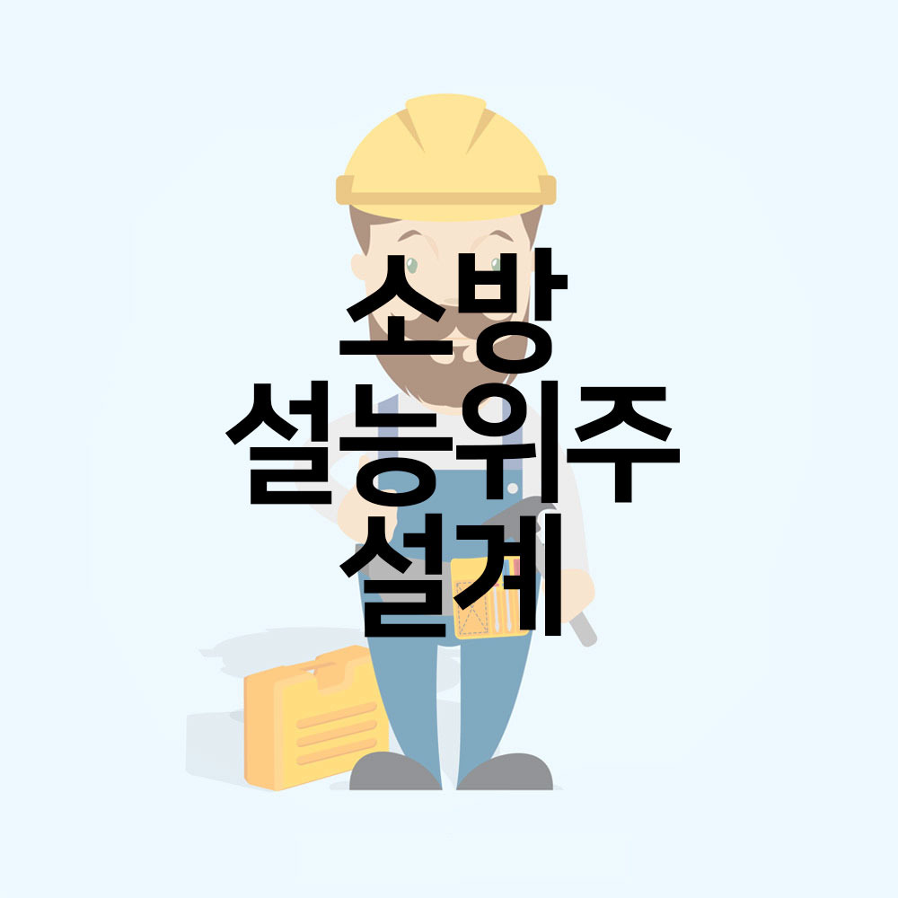 소방 성능위주 설계를 할수있는 자의 설계범위 기준