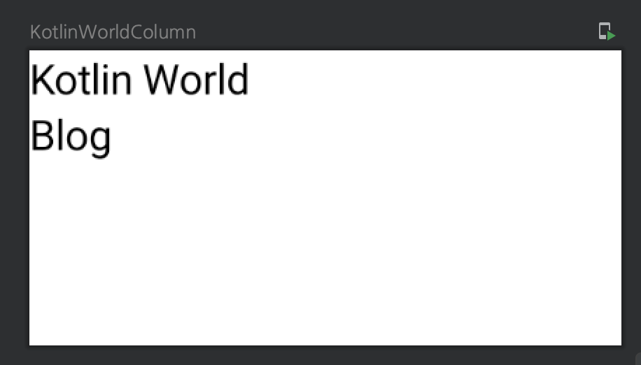 [Compose Column] horizontal alignment 사용해 정렬하기 — 조세영의 Kotlin World