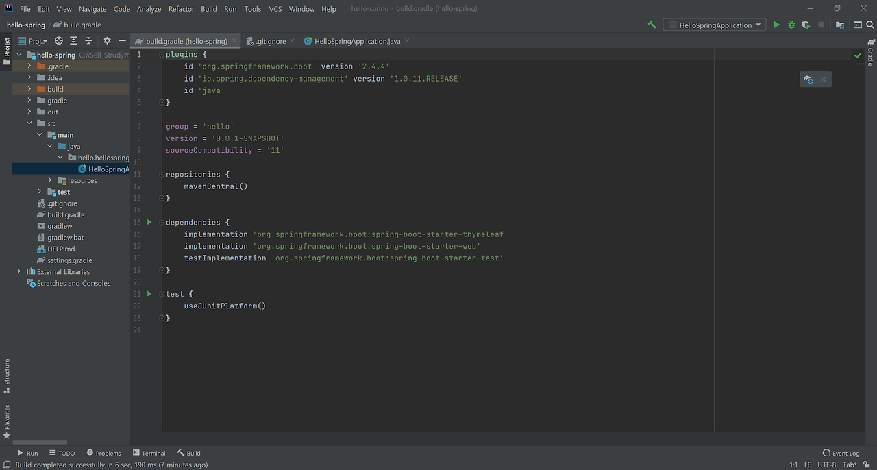 [Spring] Springboot 프로젝트를 intellij 에서 열 때 생겼던 오류 해결방안