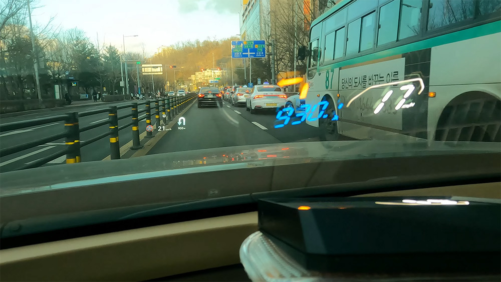 마블 닥터 스트레인지 차량용 무선 고속충전기 카포스 T-HUD 연동