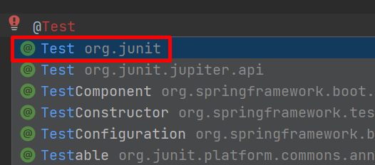 [오류대처] org.junit.runners.model.InvalidTestClassError: Invalid test ...