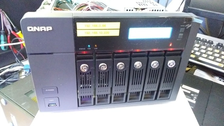 나스수리,NAS수리,나스보드수리,나스파워교환 - 큐냅 나스 QNAP NAS TS-653-Pro-8G 보드 수리