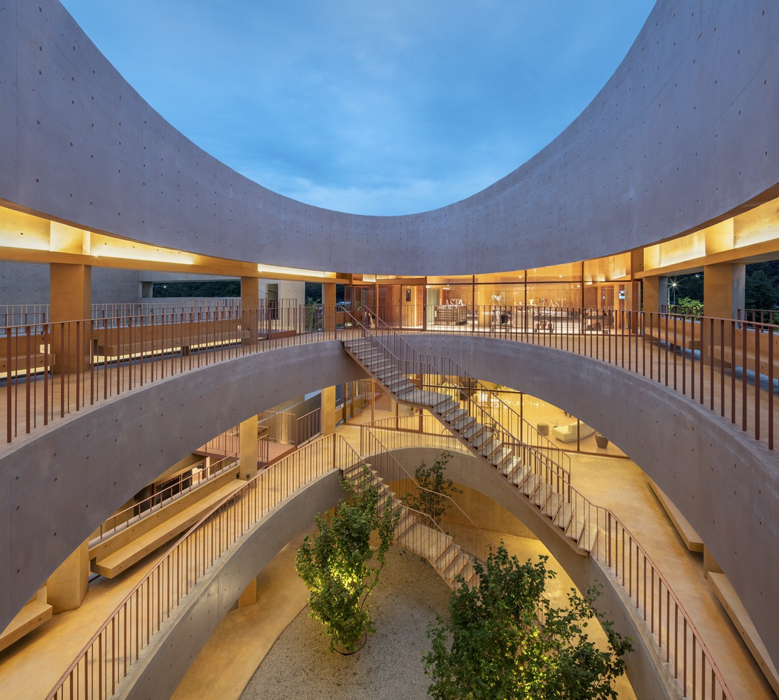 *타원형 보이드 대구문화센터 [ Society of Architecture + Yerin Kang ] MRNW Daegu Cultural Center