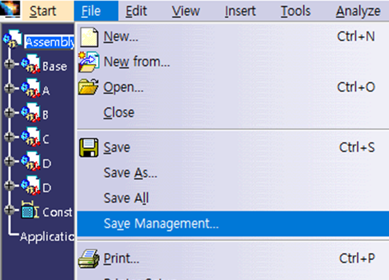 [CATIA V5] Assembly Data의 CATPart File Name 변경 방법