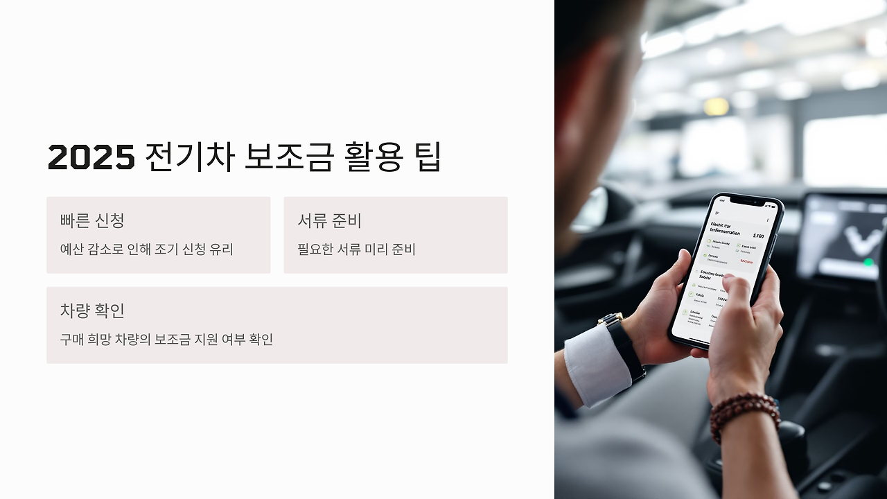 2025년 전기차 보조금 현황 지자체 지원 신청 서류와 방법 총정리