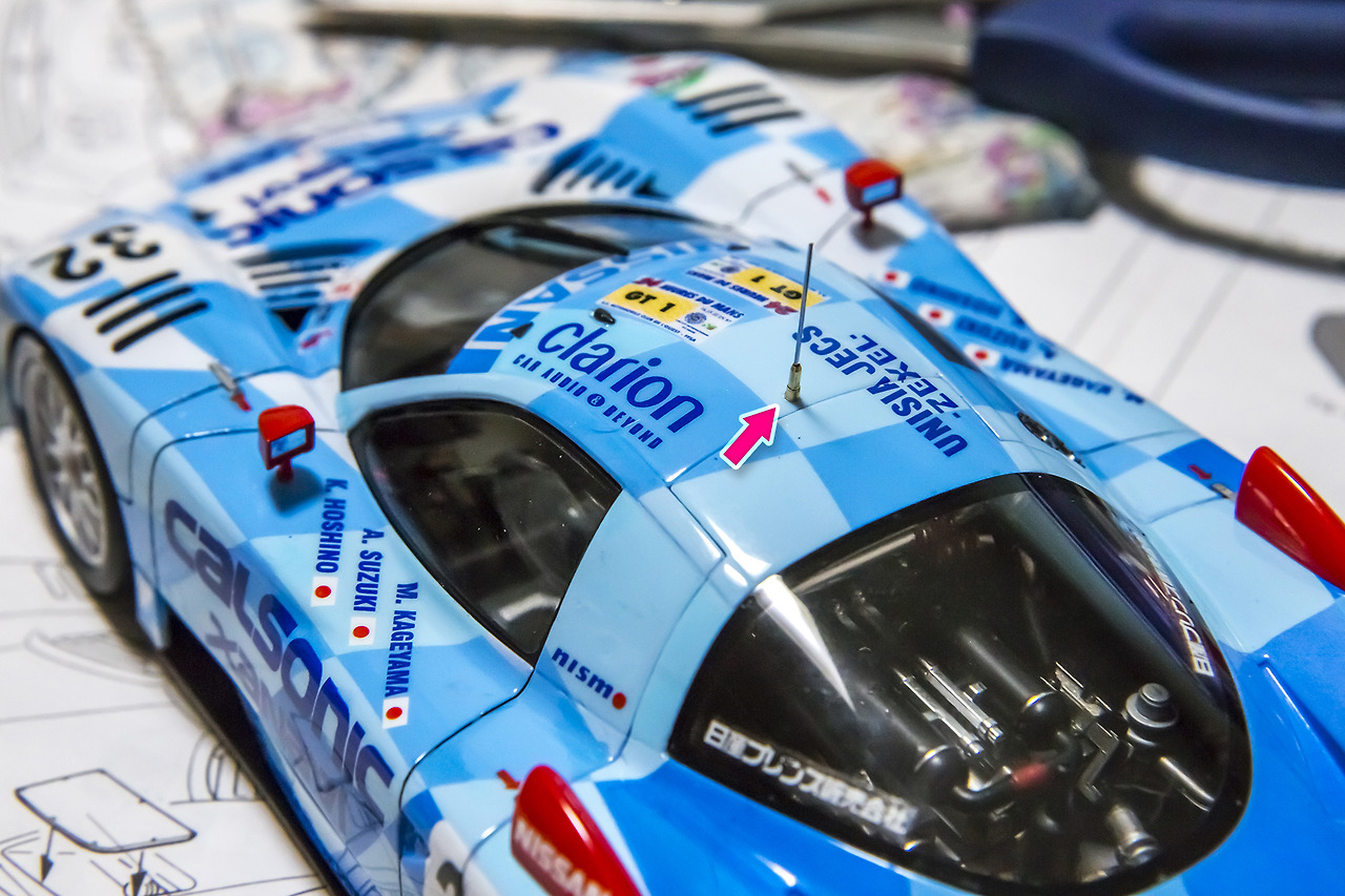 [Tamiya] Nissan R390 GT1 LM - Part 4/4
