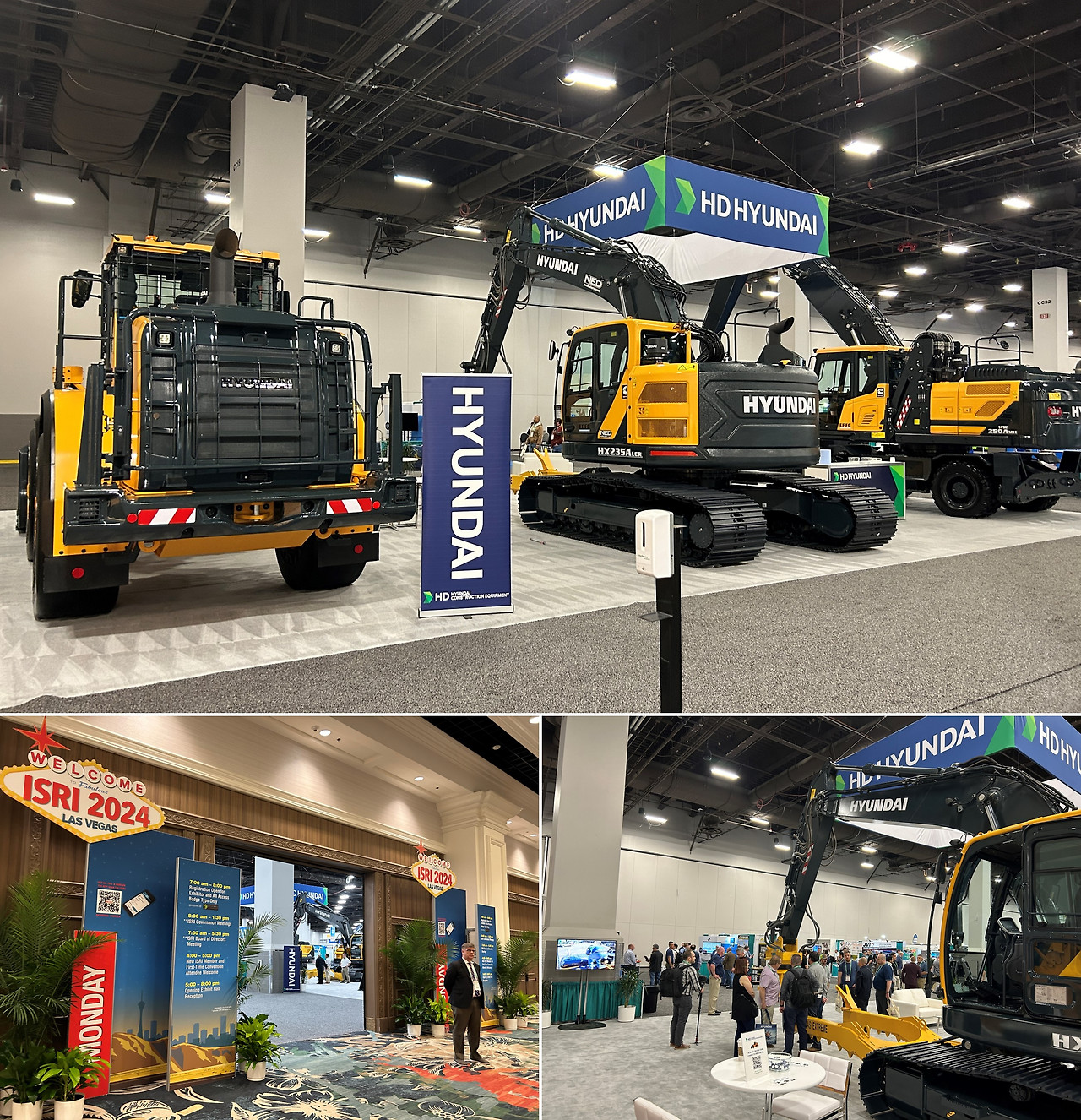 HD현대건설기계, 북미 ISRI 2024 전시 참가