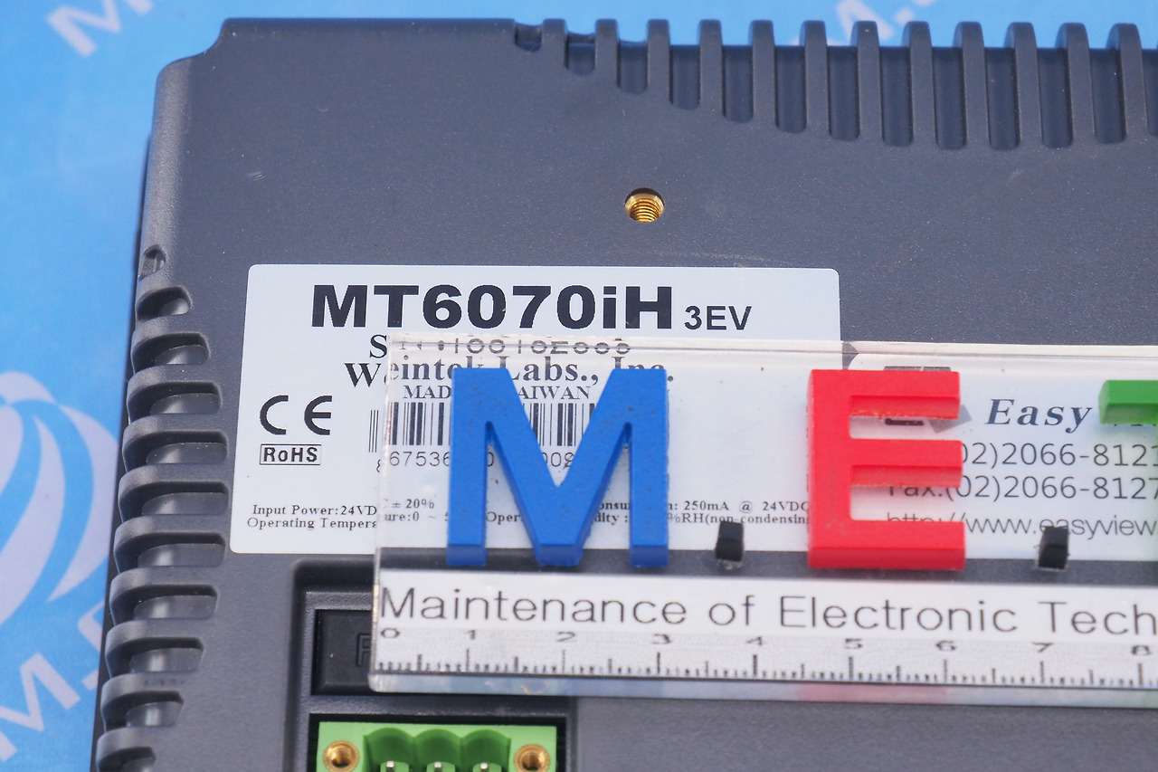 MT6070IH 3EV [DISPLAY] WEINTEK EASY VIEW MT6070IH 3EV ㈜엠이티 산업 자동화 장비 수리 ...