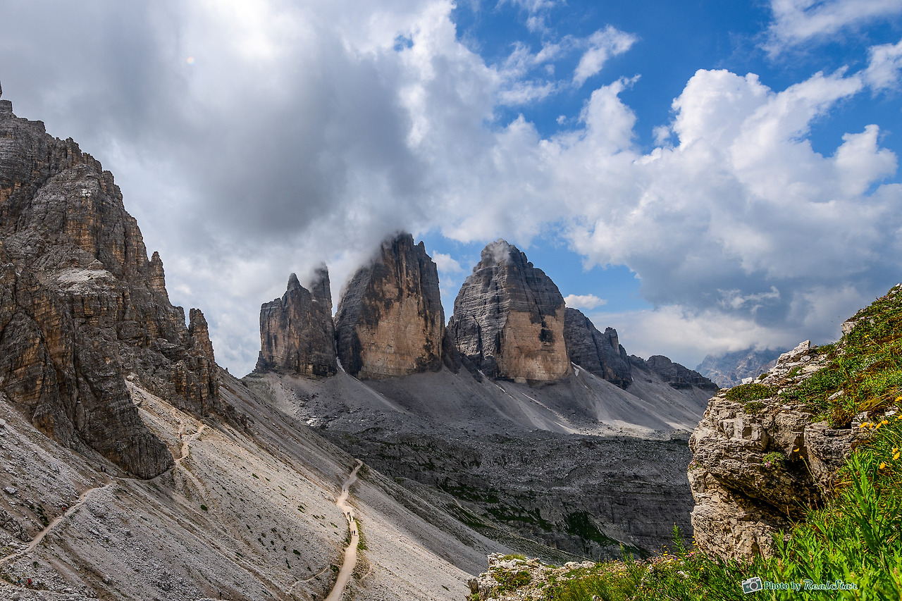 돌로미티 트레 치메 디 라바레도 Tre Cime Di Lavaredo