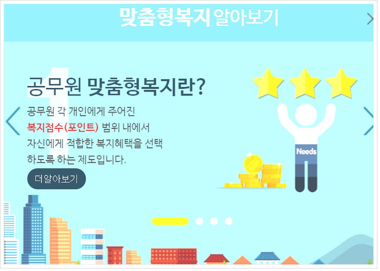 교직원 맞춤형복지포탈사이트 Gwporkr