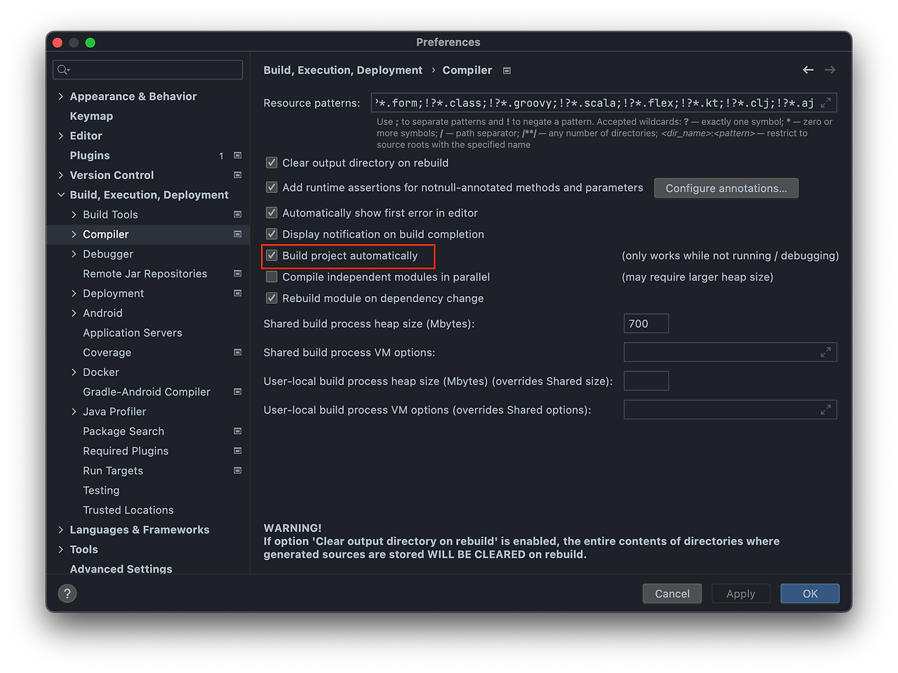 spring-boot-devtools 라이브러리
