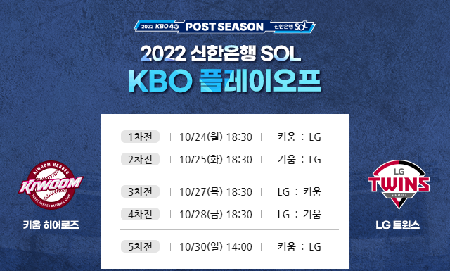 플레이오프 일정 플레이오프 티켓예매 플레이오프 예매일정