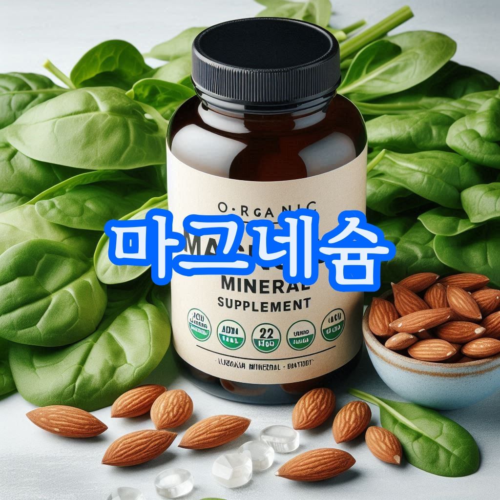 마그네슘mg 효능과 결핍 부작용 관련식품