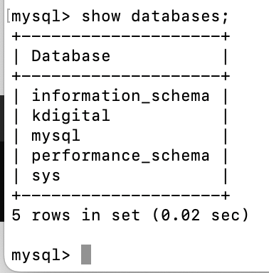 [Mysql 오류]Spring DB 호환 / Unknown database 문제