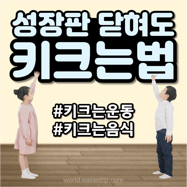 성장판 닫혀도 키 크는법 키크는 운동 키크는 음식