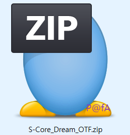 9가지 글꼴 크기 에스코어 드림 무료 다운로드 (S-Core Dream)