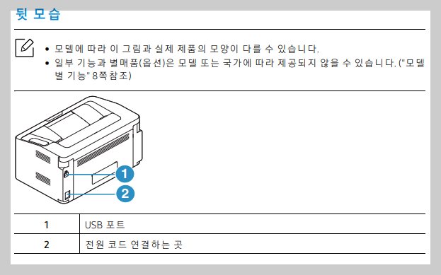 삼성 Sl M2030 프린터 드라이버 매뉴얼 다운로드