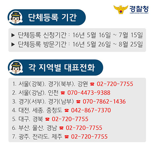 지문등 사전등록 신청으로 미아방지 실종예방