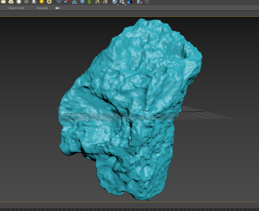 3D맥스에서 stl 파일 가져오기(import)