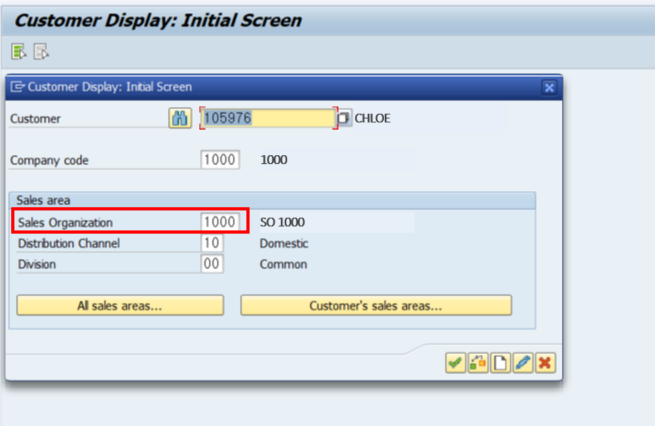 SD Billing 매출 G/L 계정 설정