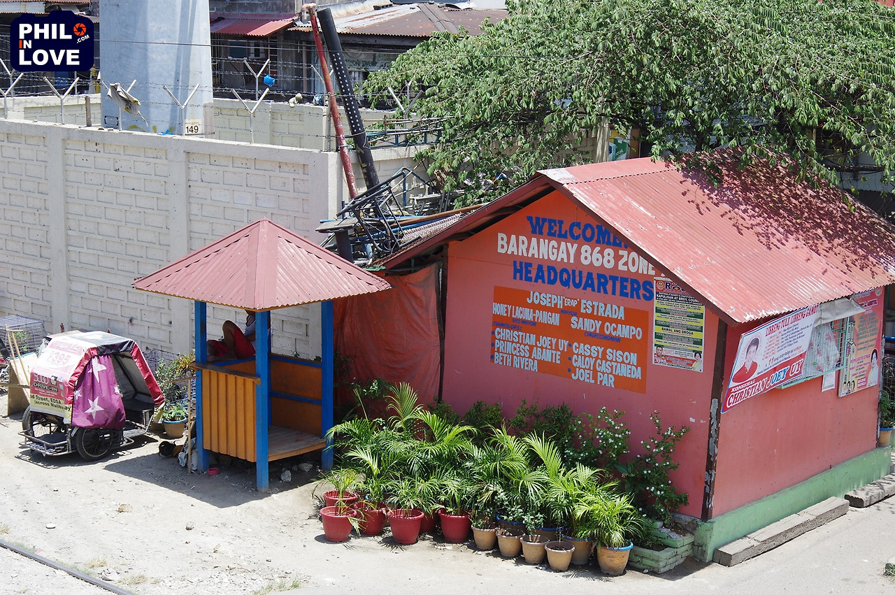 [필리핀 대중교통] PNR 철도의 기찻길 주변 트롤리(Trolley) 손수레