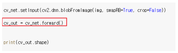 [파이썬 opencv] 오픈 cv에서 detection model 실행하는 방법