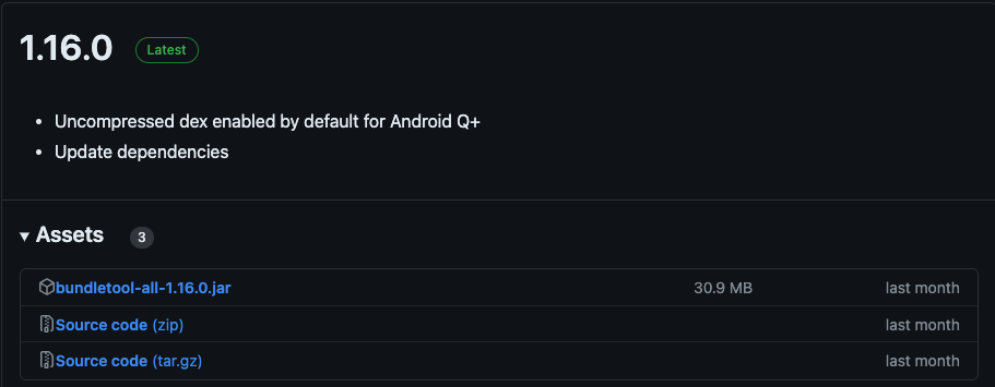 AAB 파일 APK 파일로 만들기