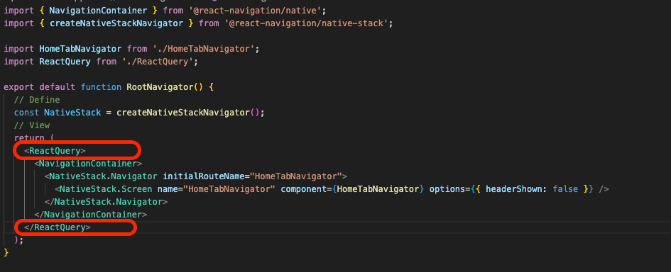 [Setting | ReactNative] 개발환경 구축하기 (5) - React Query 적용