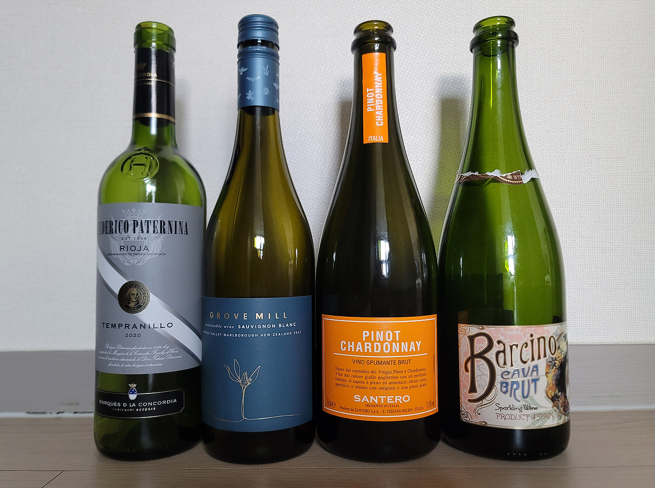 PEDERICO PATTERNINA TEMPRANILLO /GROVE MILL SAUVIGNON BLANC /SANTERO ...