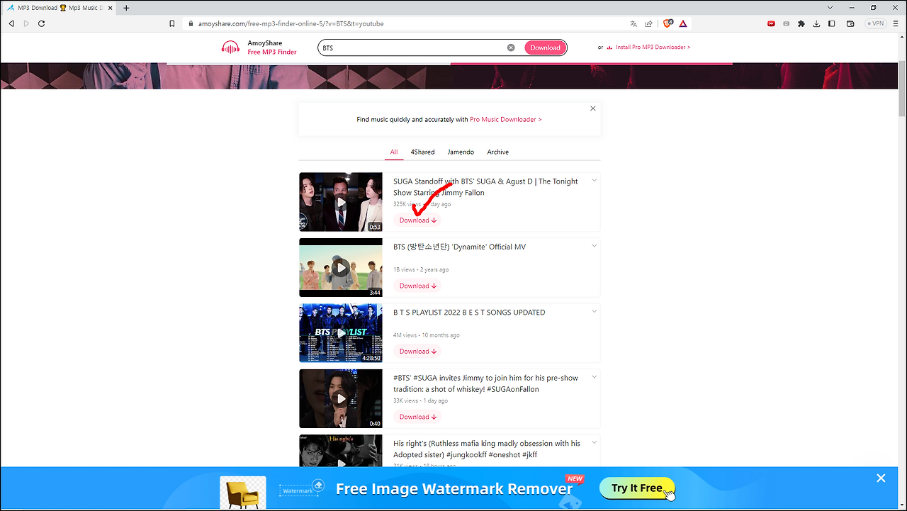 D :: 무료 음악 다운로드 사이트 추천