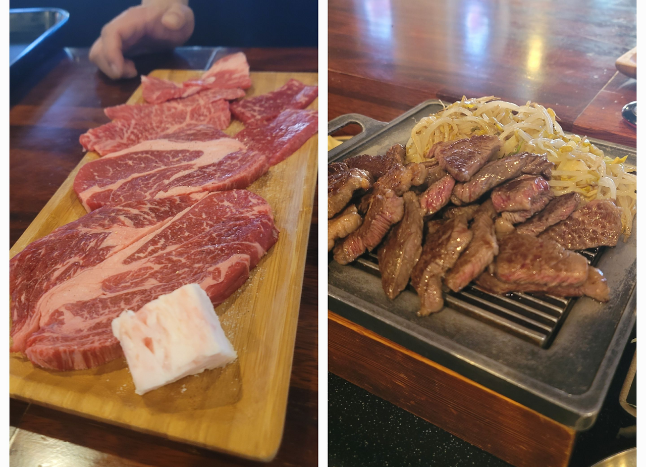 인천 영종도 소고기 맛집 260ºc 숙성와규전문점