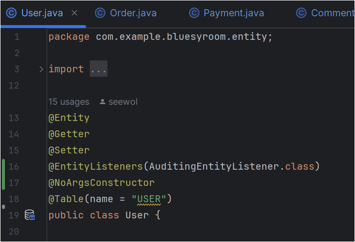 [JPA] @CreatedDate와 @EntityListeners(AuditingEntityListener.class)