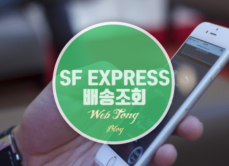 SF EXPRESS 배송조회 실시간 확인하기