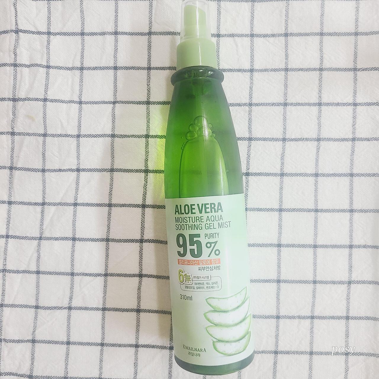 다이소 초록색이 한 가득 과일나라 알로에베라 아쿠아 수딩젤 미스트 1010710