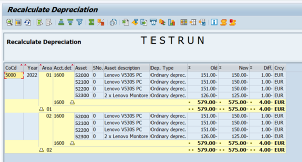 SAP 고정자산 잔존가액이 0이 된 경우 - 원인과 해결방안