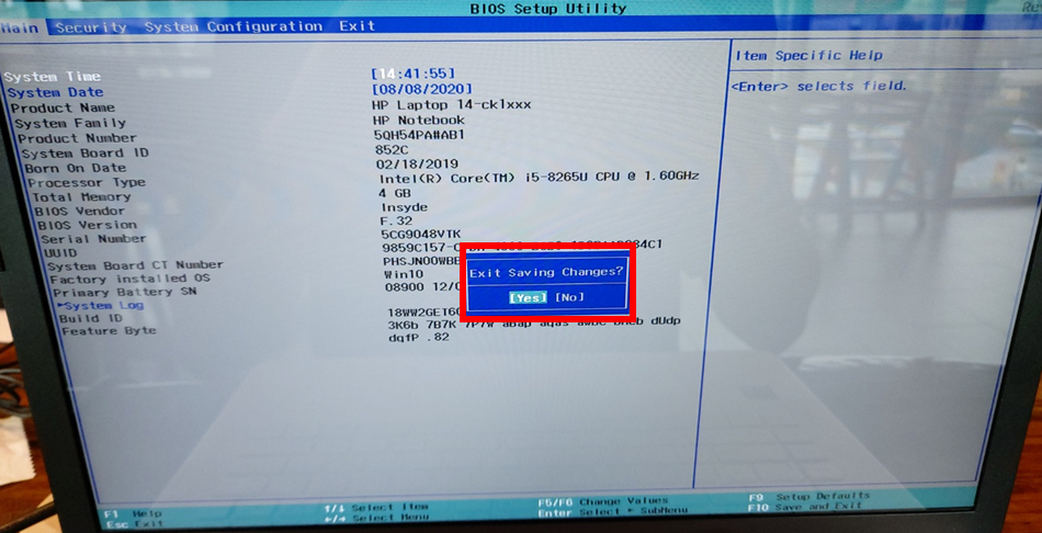 HP노트북 Fn(Function Key) 끄는 법!