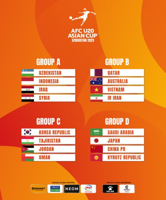 2023 Afc U 20 아시안컵 2차전 결과 및 나라별 무료 중계