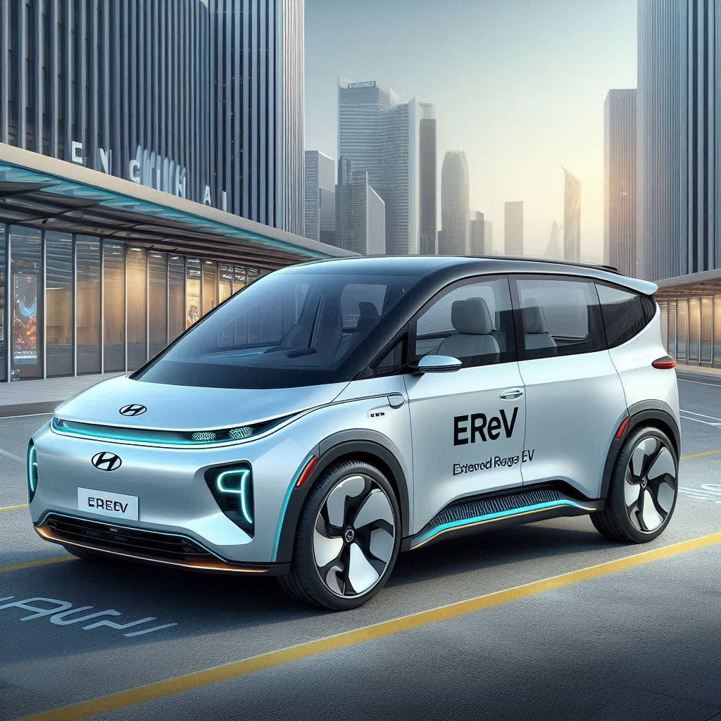 현대차 주행거리연장형 전기차 EREV