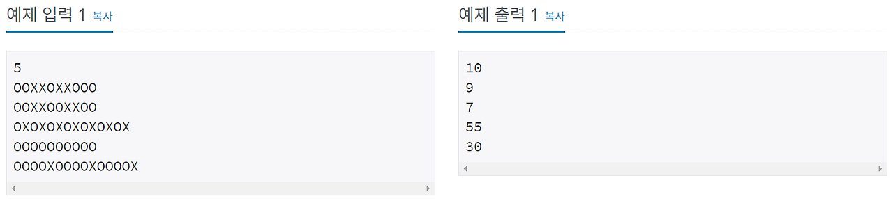 [BaekJoon Java] OX퀴즈(8958)