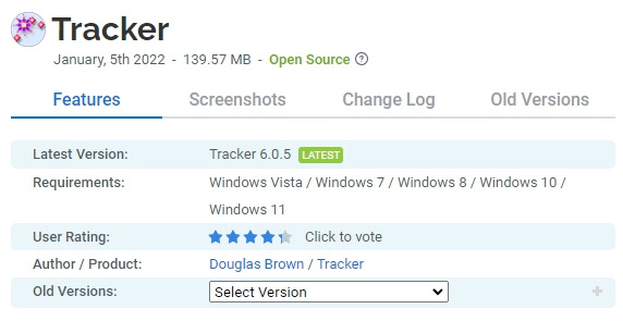 Tracker 무료 다운로드