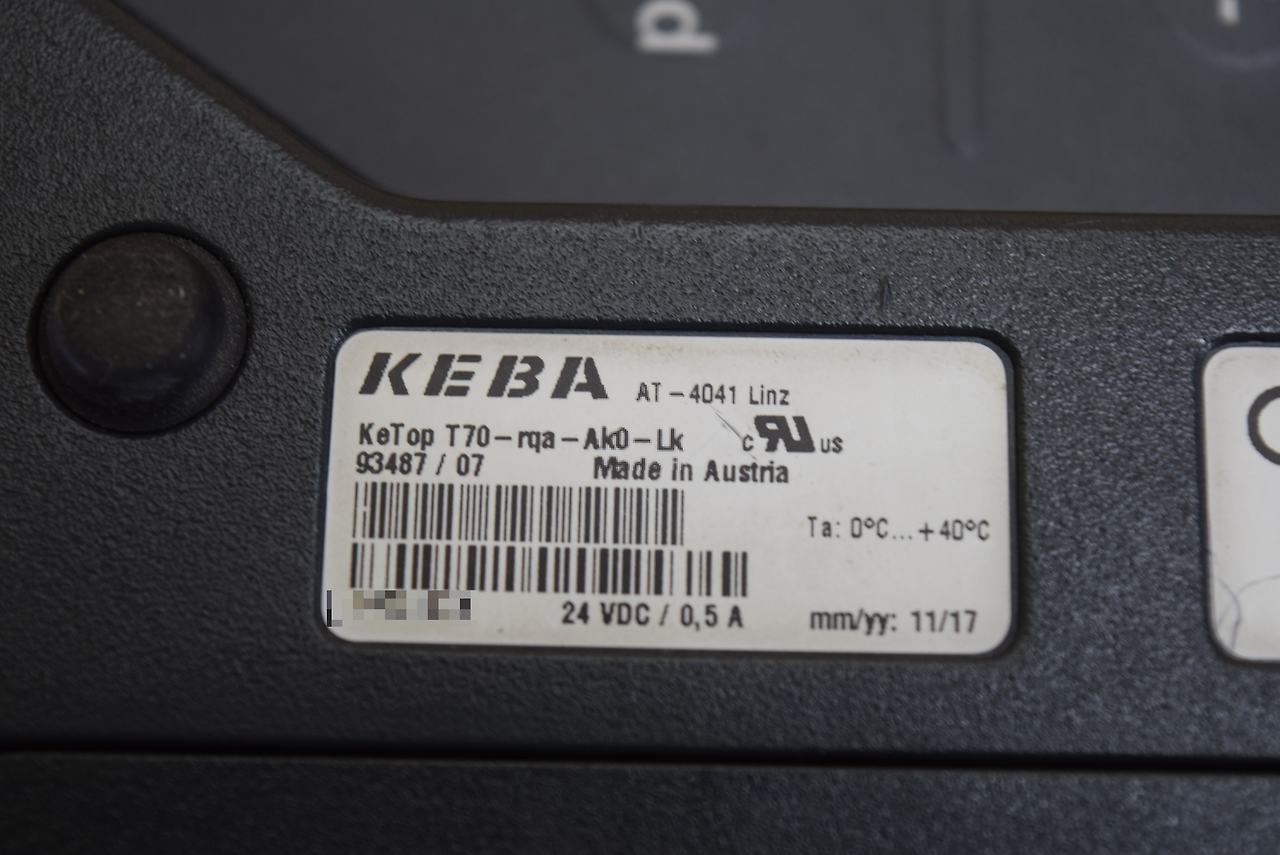 Keba Ketop T70 Rpa Ak0 Lk Pendant 산업용 자동화 장비 수리 주엠이티