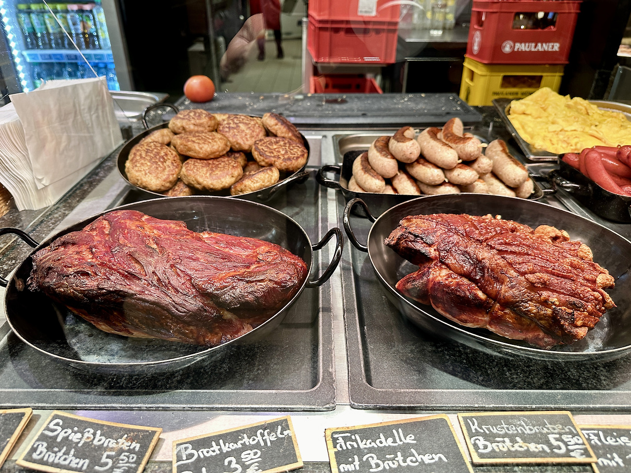 독일 슈바이학센 먹어보기 프랑크프루트 중앙역 슈바인 학센 맛집 슈바인스학세 Schweinshaxe