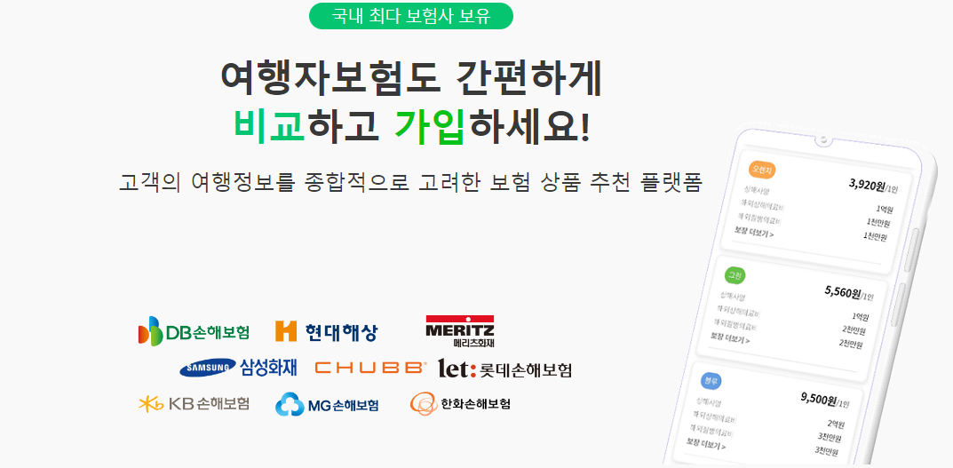 여행자보험 추천 트래블로버 여행자보험 단체 여행자보험 해외여행 여행자보험